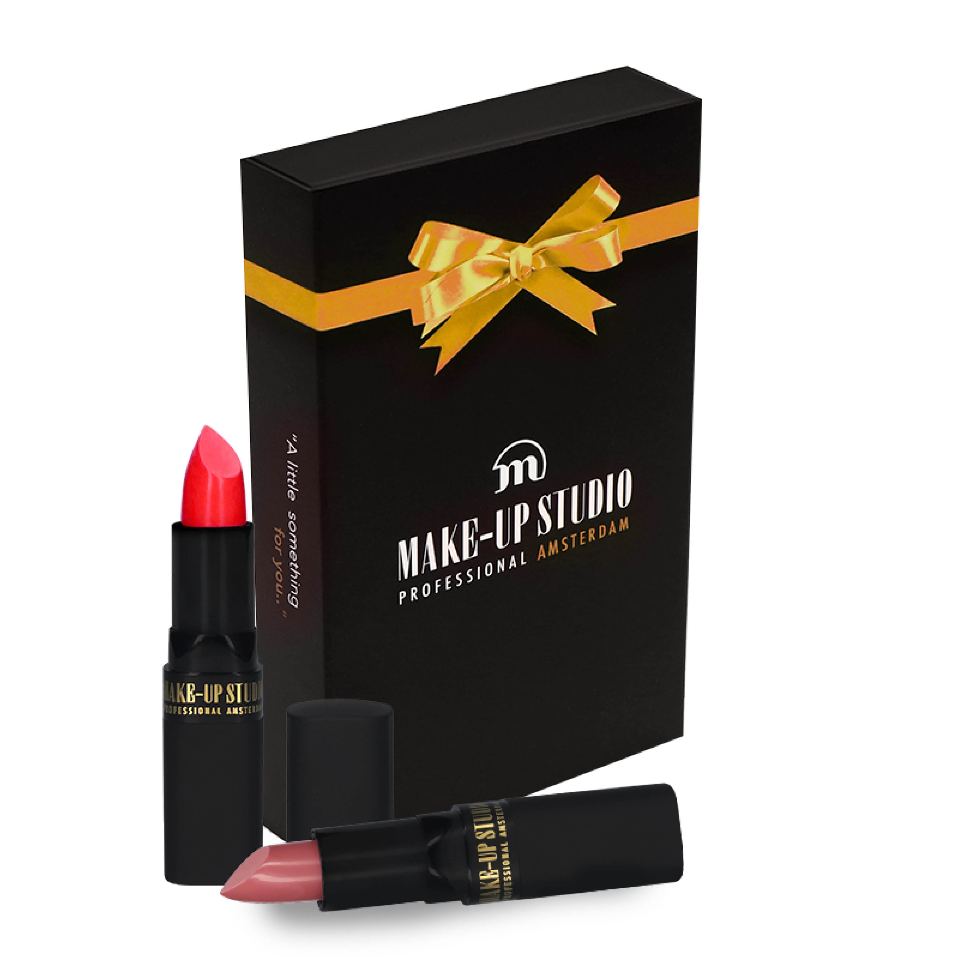 Giftbox Lipstick Duo 53+ XOXO Red – Make-up Studio
